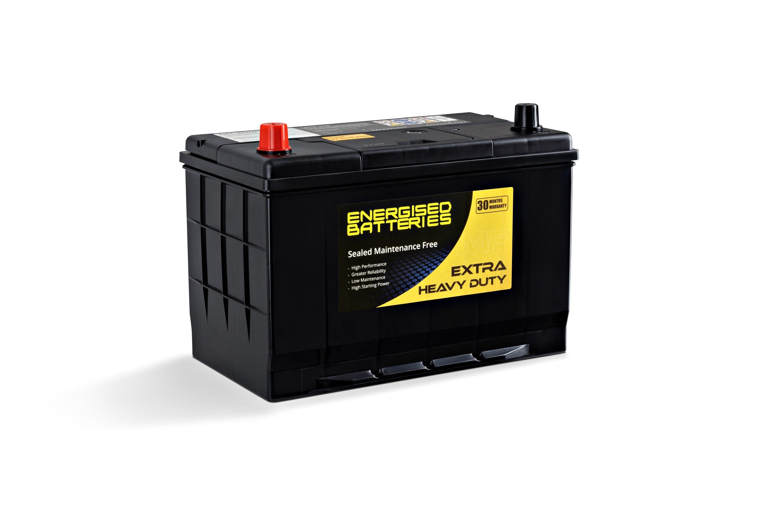 Energised MF Battery DEL-N70ZZ (95D31R) | Car Battery Gol... – Battery ...