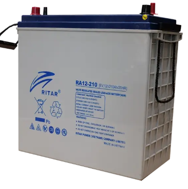Ritar EV12-215 (RA12-210EV) Deep Cycle Battery | 12V 215Ah Deep Cycle ...