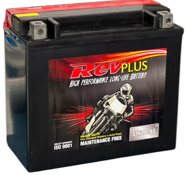 Marshall RevPlus STX20-BS | Motorcycle Battery | 18Ah 270 CCA – Battery ...
